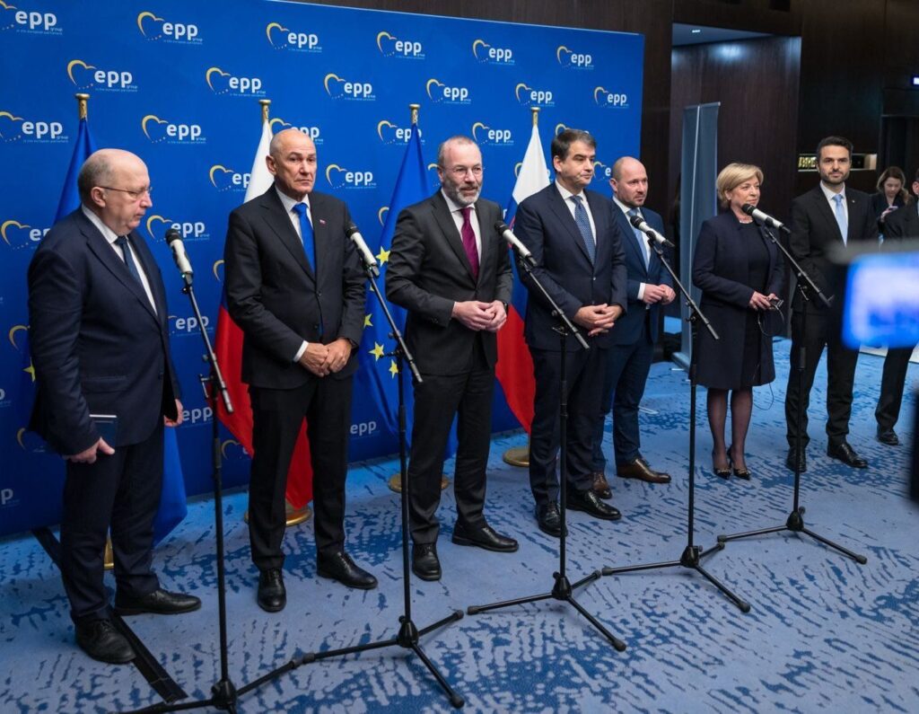 "Evropa v Ljubljani" - Matjaž Han, Robert Golob, Janez Janša in Jernej ...